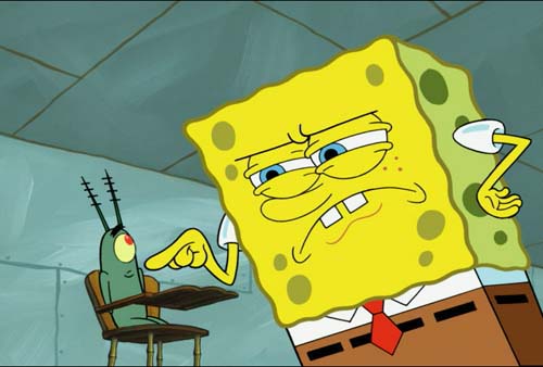 Spongebob VS Plankton Spongebob Wallpapers | Cute Spongebob Wallpapers