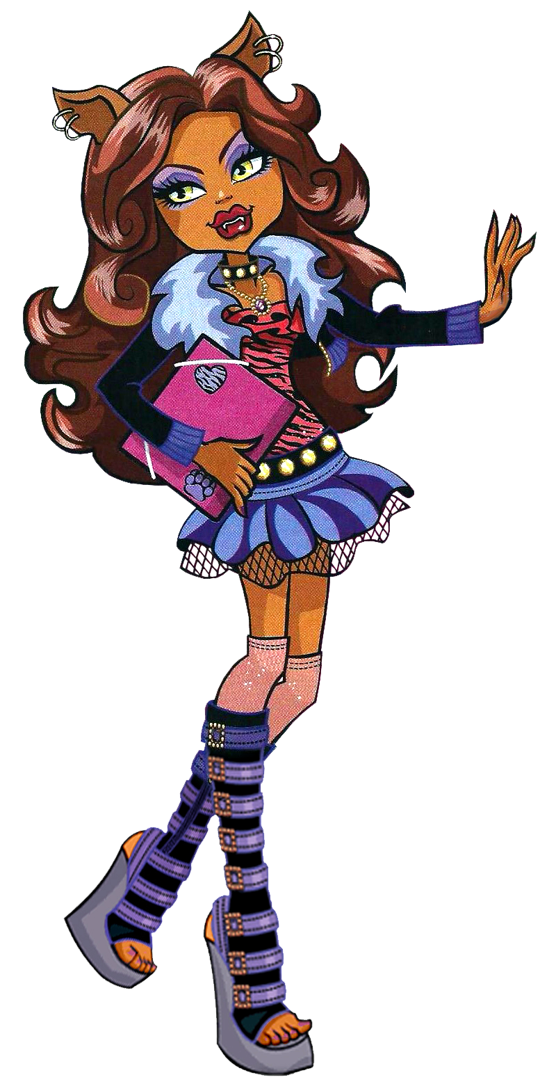 Monster High-Pretty : Artwork de Clawdeen Wolf