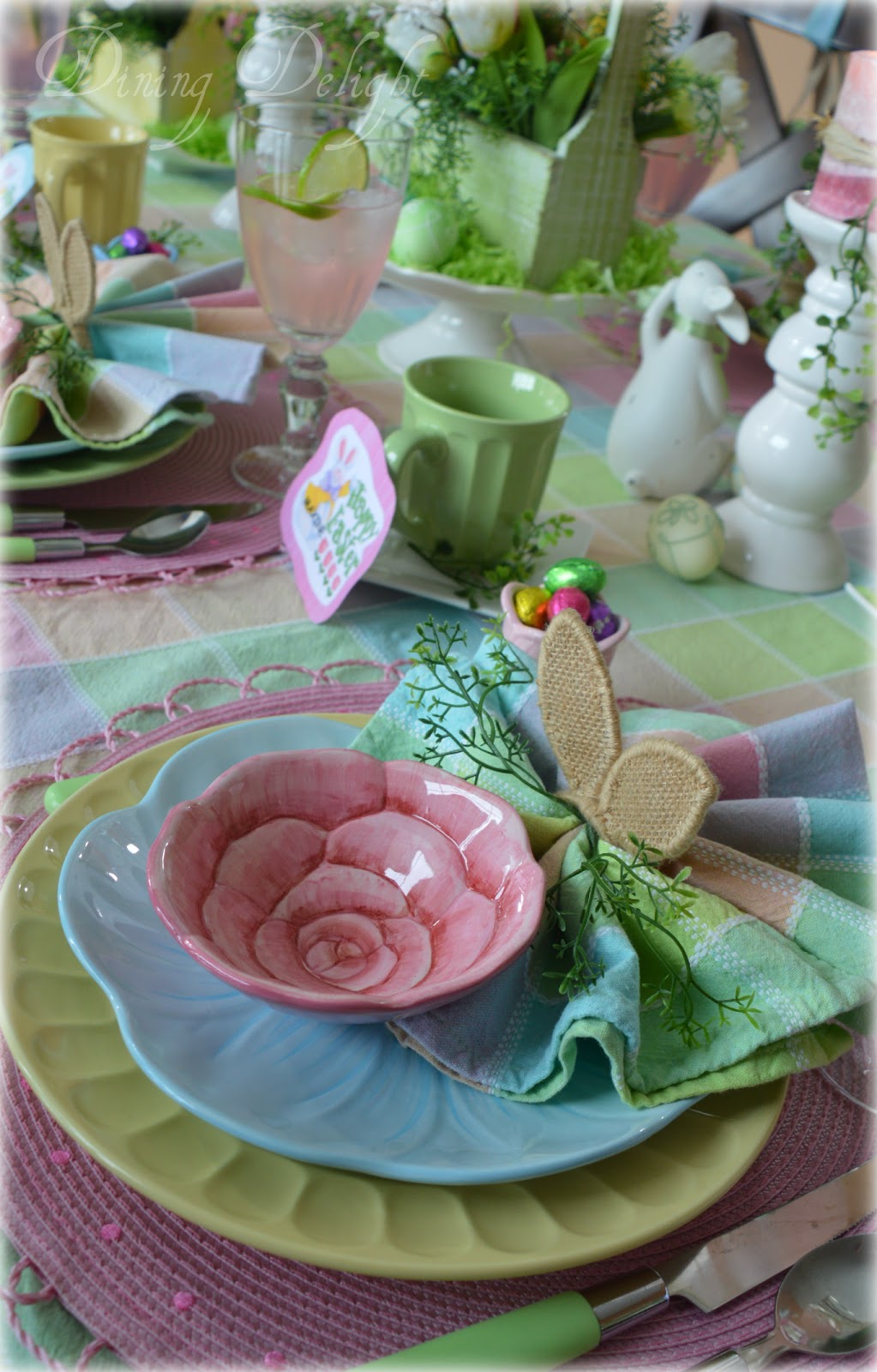 Dining Delight: Colourful Easter Brunch Tablescape