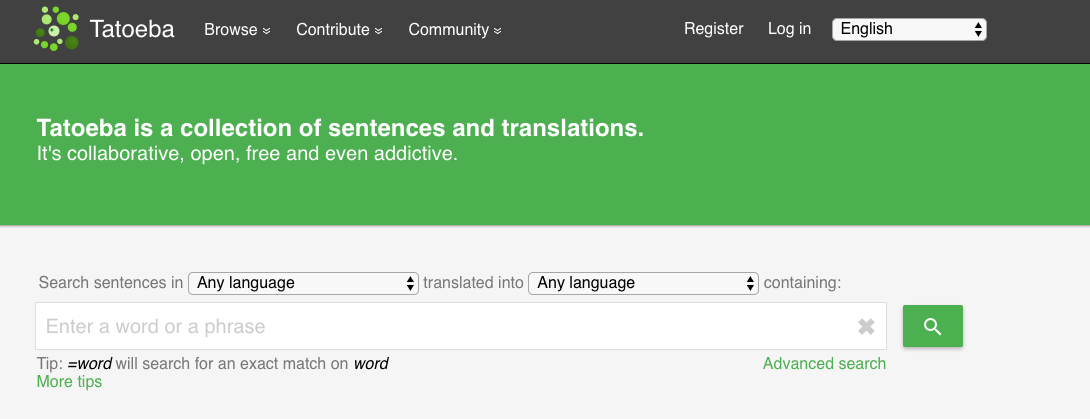 Tangorin vs Tatoeba: Best Sites for Japanese Examples — The Sincerely ...