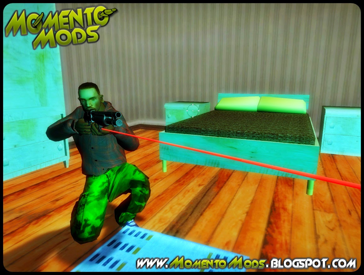 GTA SA - Laser Weapons (Armas Com Laser) | Momento Mods - Mods Para GTA ...