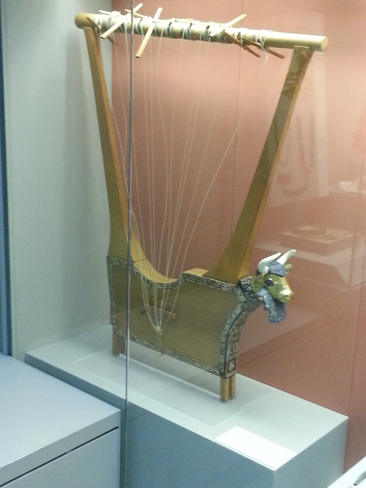 Bull Lyre From The Tomb Of Queen Puabi