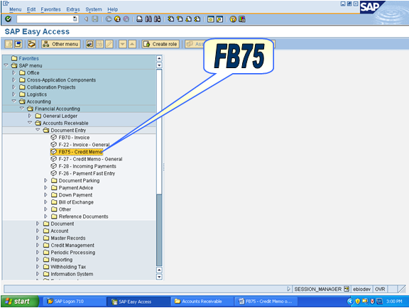 Free SAP Training Manuals: T Code- FB75 / F-32 : SAP FI USER MANUAL ...