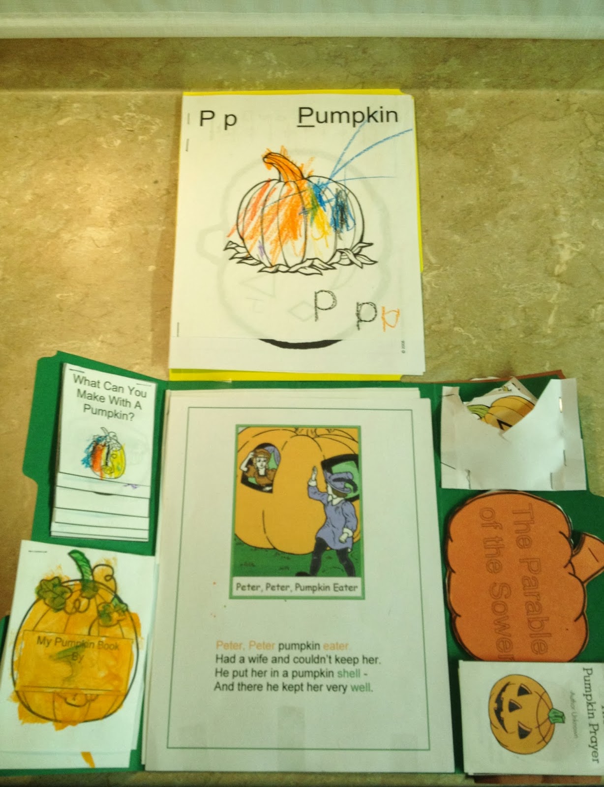 Learning In Grace: Pumpkin Lapbook
