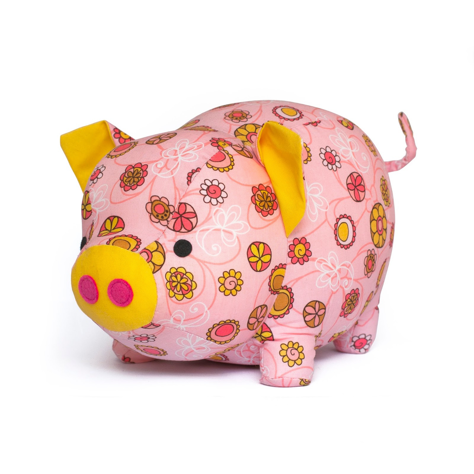 Toy Patterns by DIY Fluffies : Pig sewing pattern