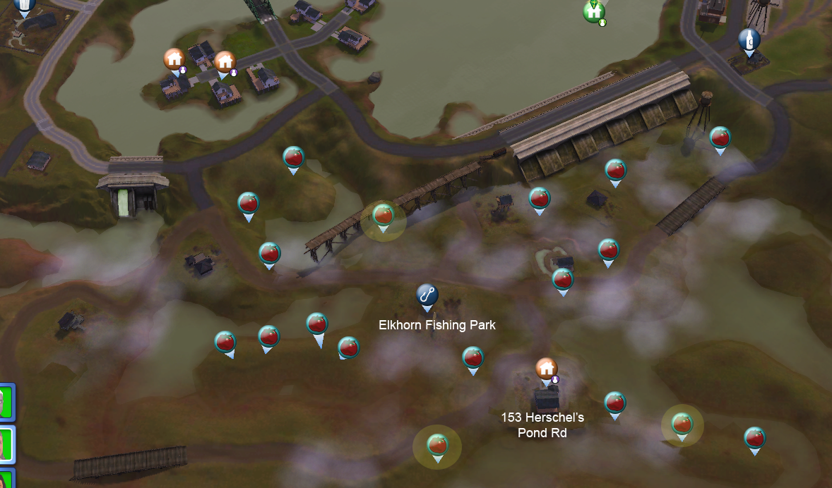 Beth's Tiny Happy Sims: Twinbrook Special Seed Locations