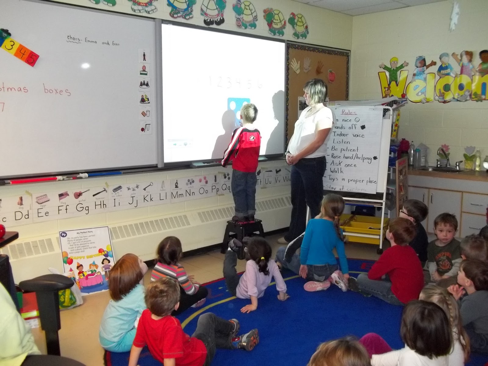 Kindergarten: SmartBoard Fun!