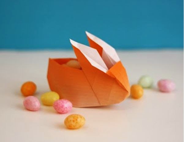 DIY Easy Paper Origami Bunny Box - The Idea King