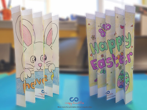 Easter Bunny Agamograph Art for Kids - The Joy of Sharing