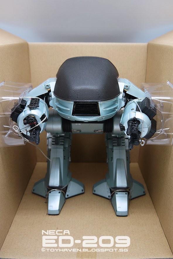 toyhaven: Review NECA Robocop 10-inch tall ED-209 Robot Action Figure ...