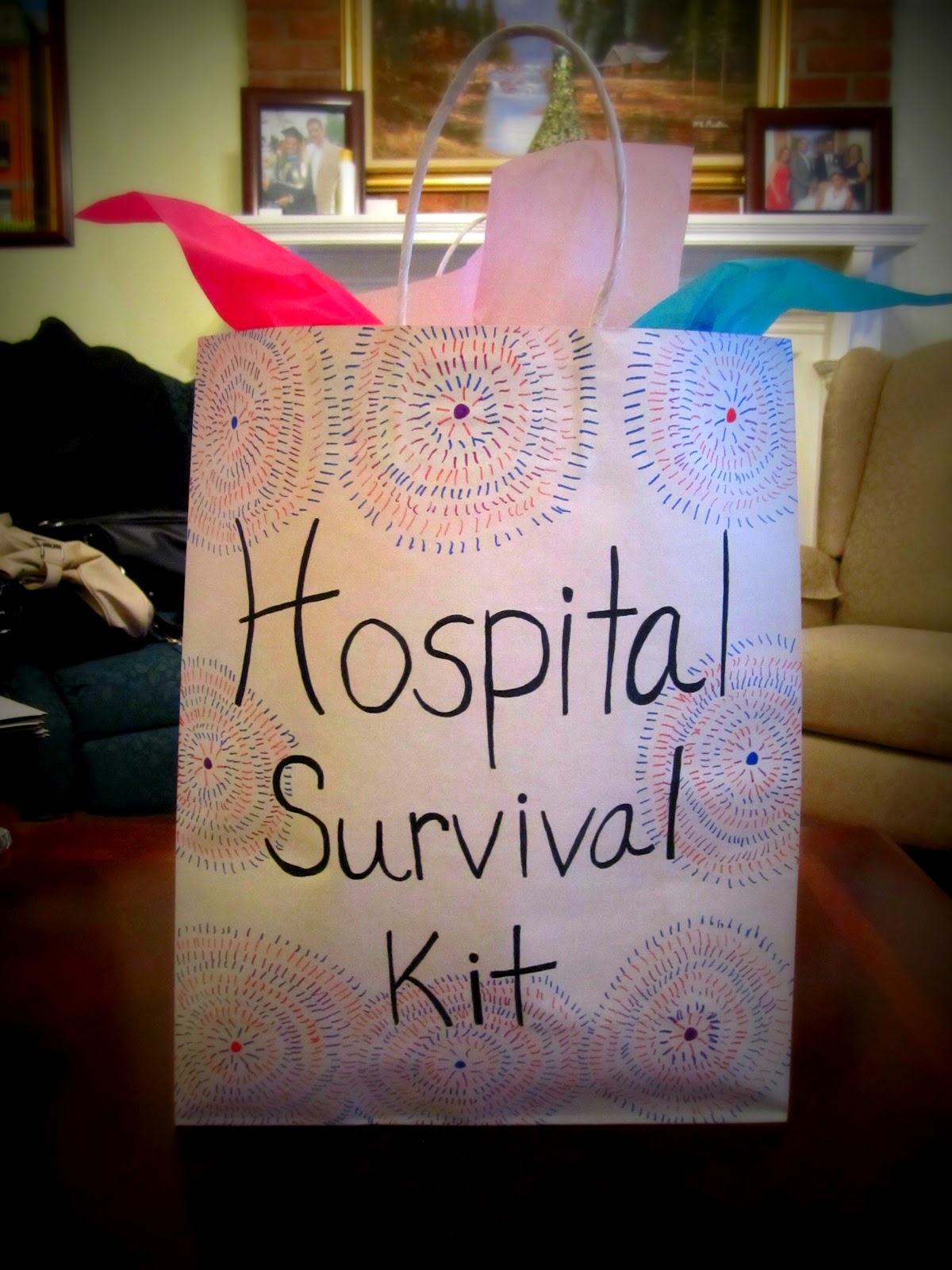 Cherish Every Moment: DIY: Hospital Survival Kit