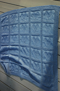 trinemamma: Hjerteteppe