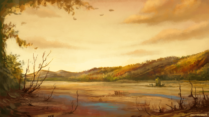 Zac Retz Art: Video Game Backgrounds