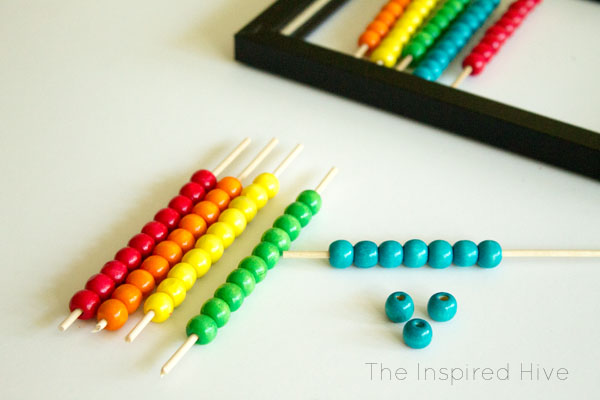 DIY Abacus Wall Art | The Inspired Hive