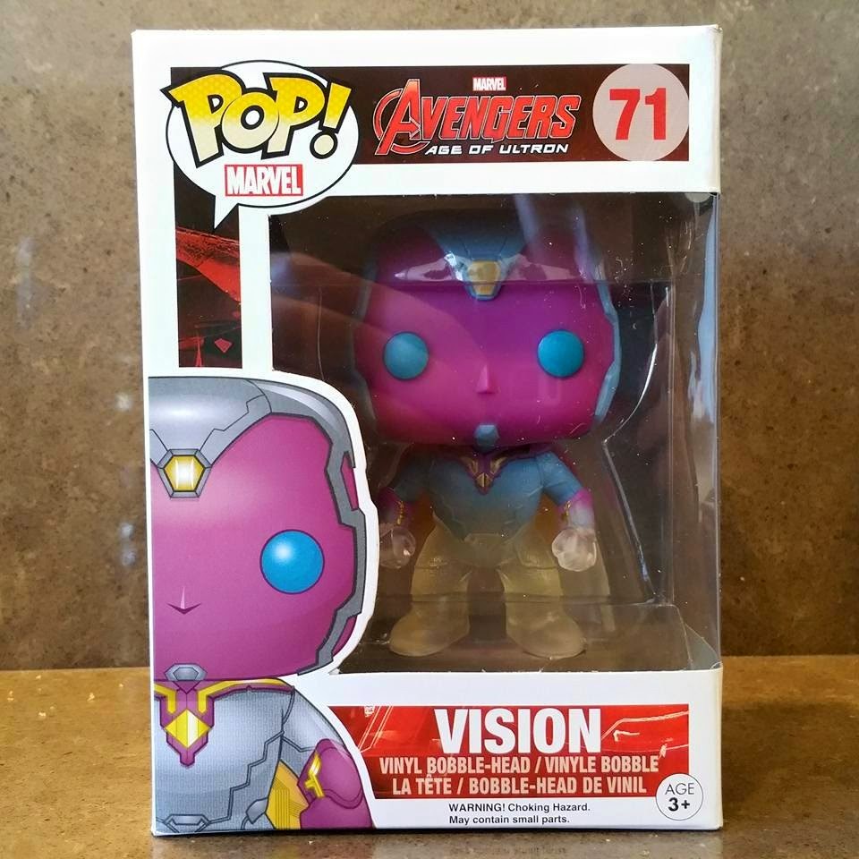 Lupine Book Club: Vision Funko POP! – Phasing Variant (Avengers: Age of ...