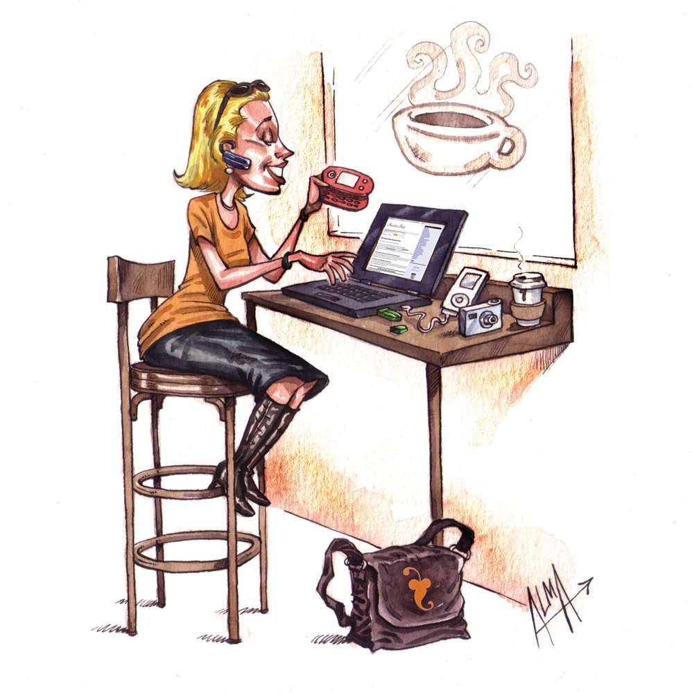 RAY ALMA: Illustrations