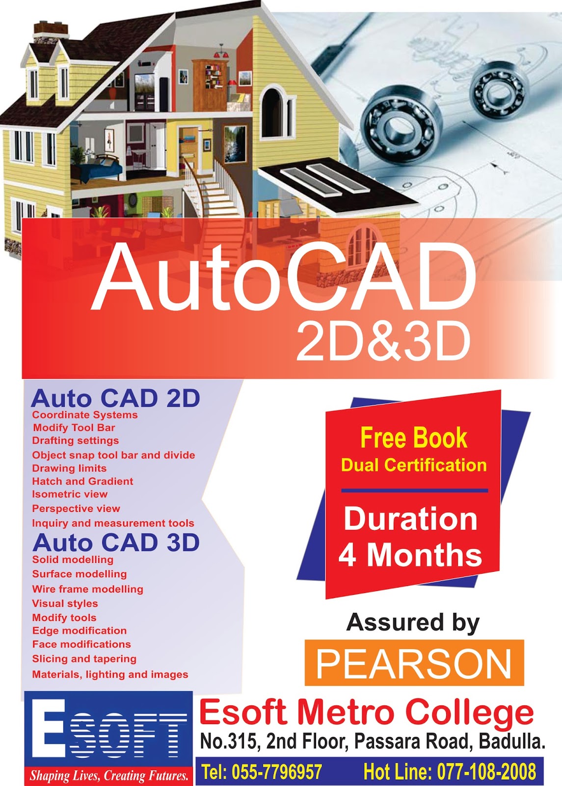 PAPER SIGN: Esoft leaflet design