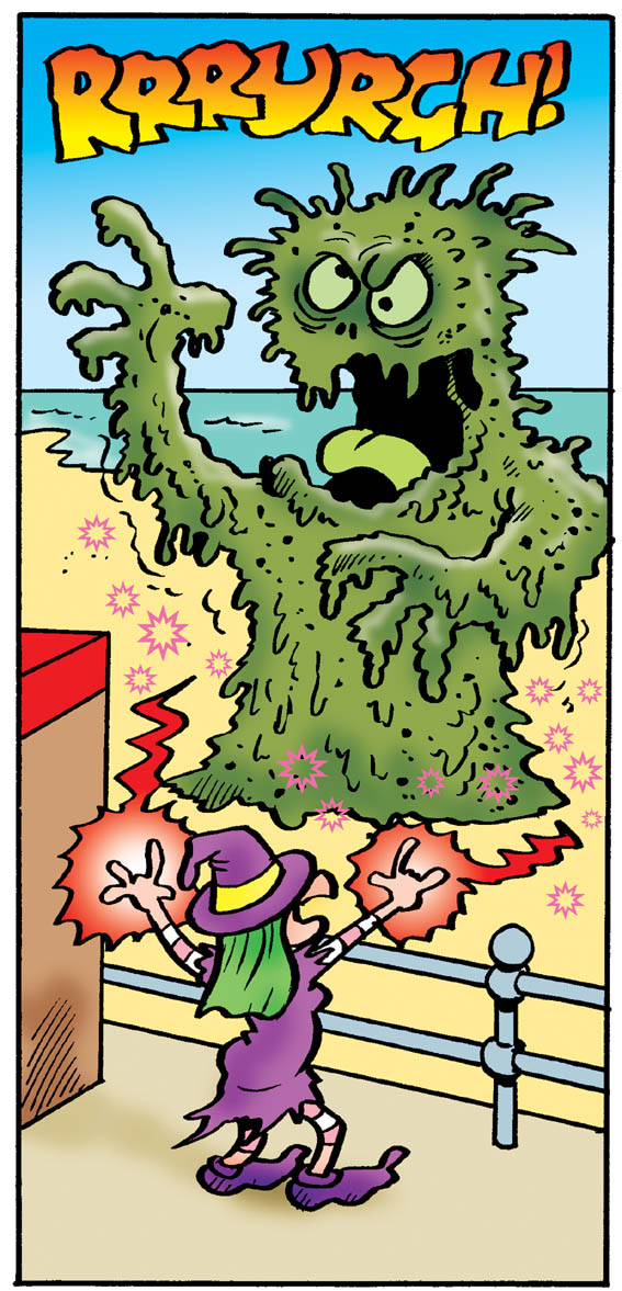 Lew Stringer Comics: Sand Witch in Skegpool