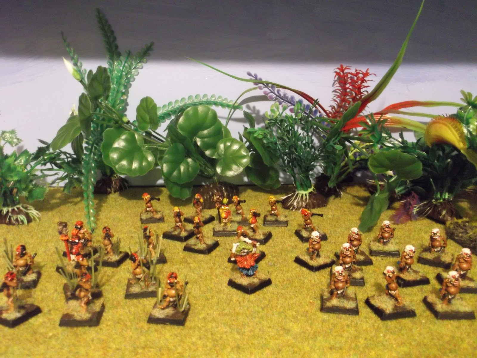 Goblin Lee's Miniatures Blog. : 85,000+ views and Pygmies with Blowpipes.