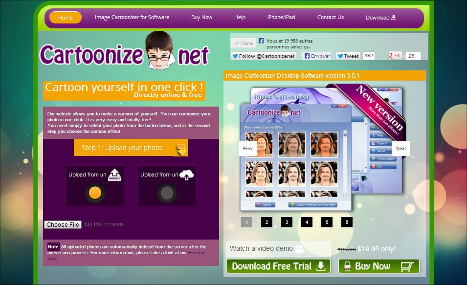 BLOG CON LINKS: CONVERSORES DE FOTOS A DIBUJO, CARICATURAS ...