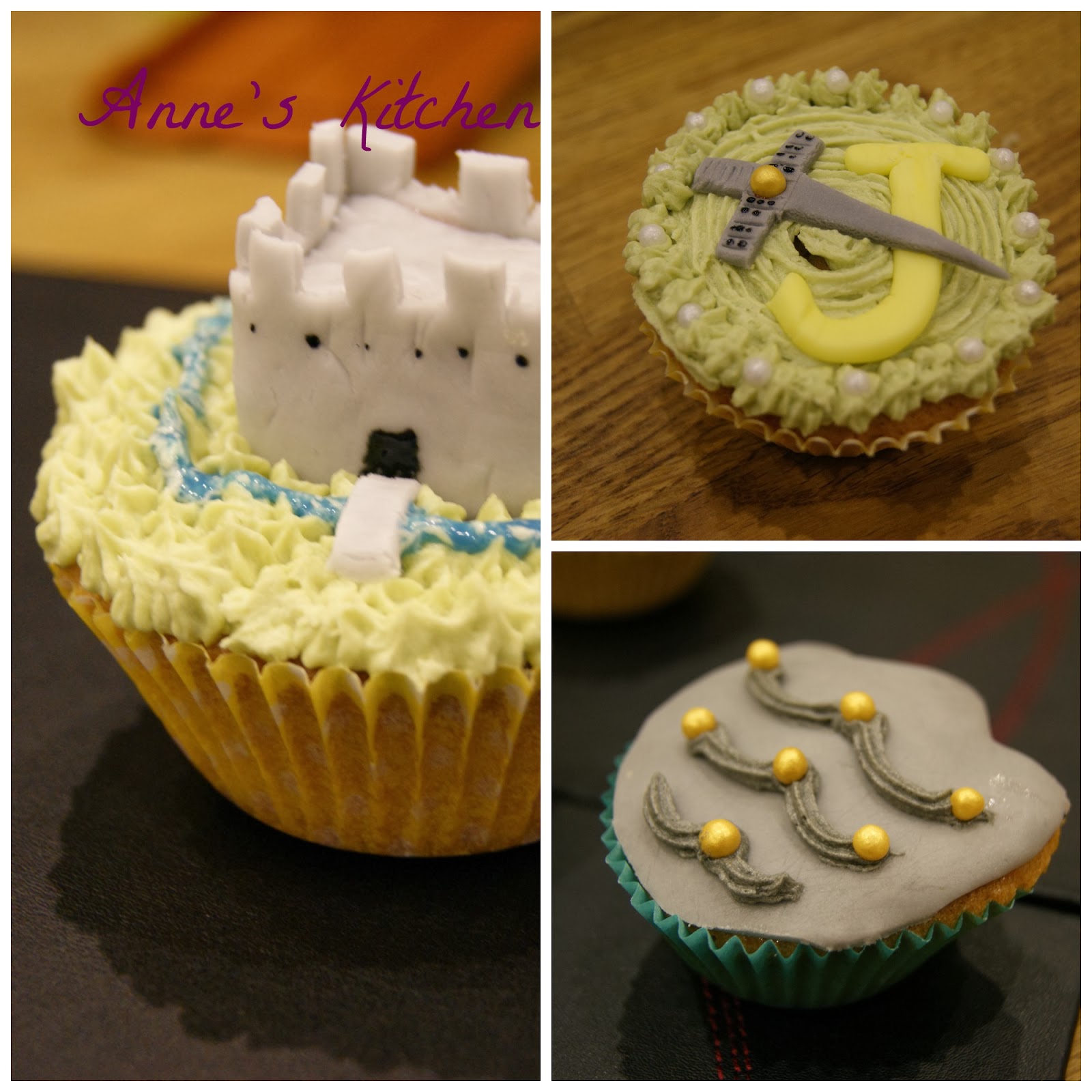 Anne's Kitchen: Justin and the Knights of Valour Cupcakes
