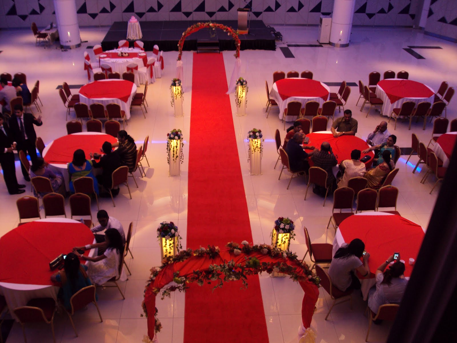 JOY EVENT MANAGEMENT & SERVICES: Hall Setting & Decorations