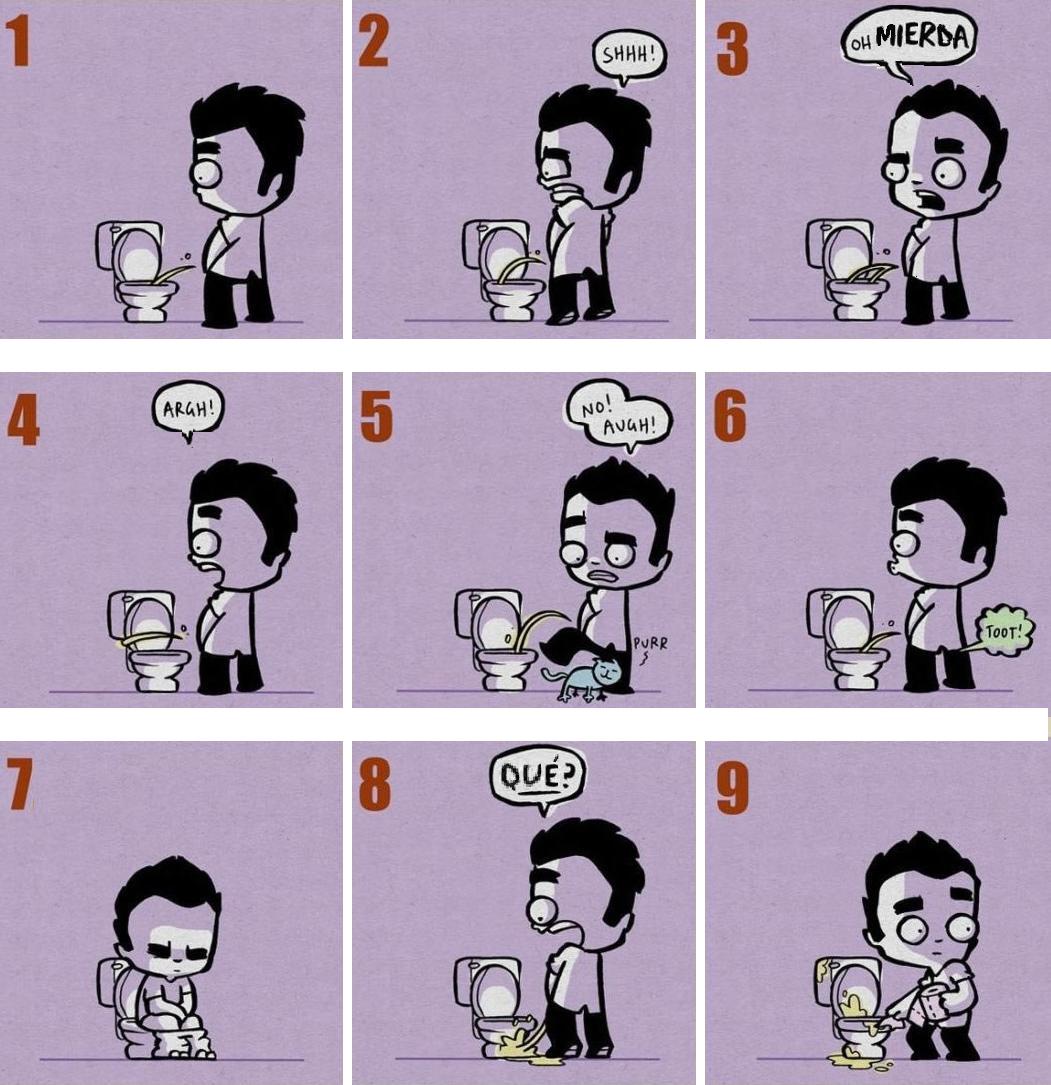 cosas que no salen en la tele: 9 formas masculinas de mear