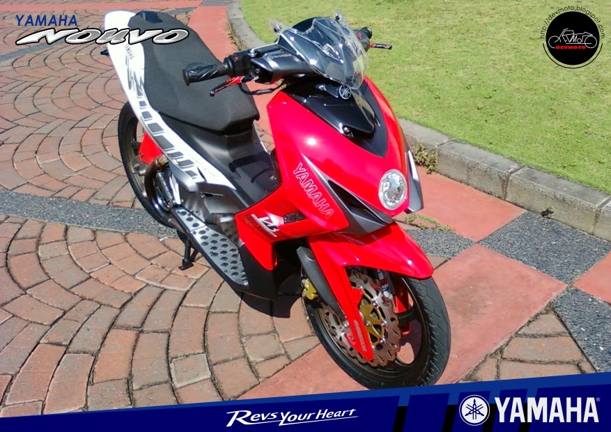 devmotosketch: Modification Corner : Yamaha Nouvo 1st Gen. - Malang