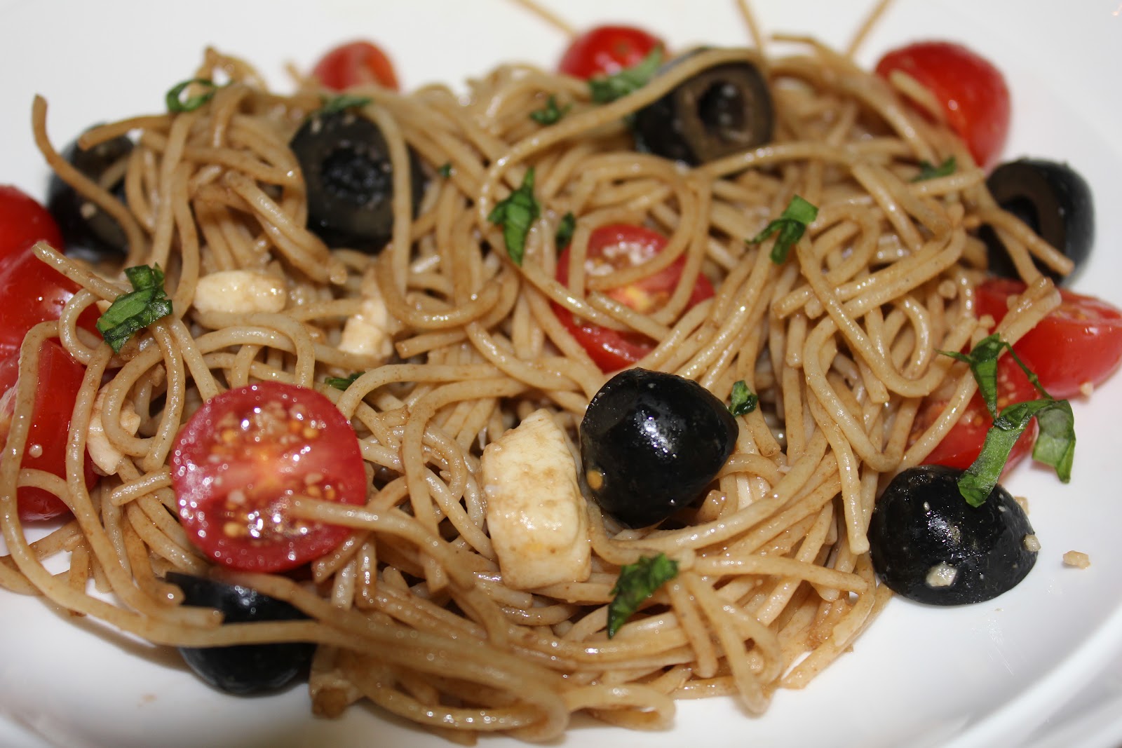 simply made with love: Tomato Basil Mozzarella Pasta