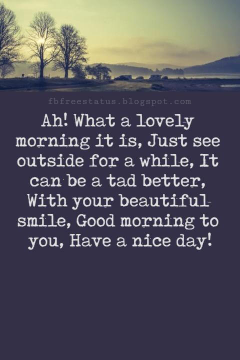 Cute Good Morning Text Messages With Beautiful Morning Images