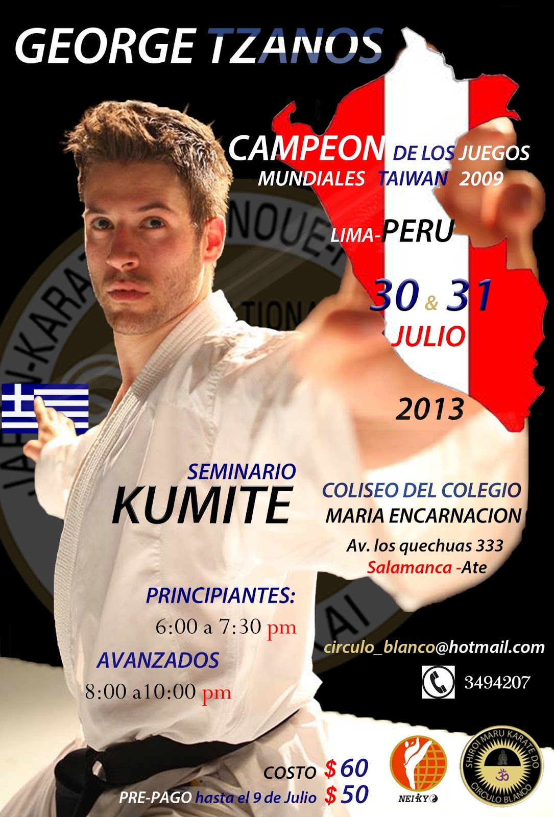 SATORI NEWS: George Tzanos en Lima Peru