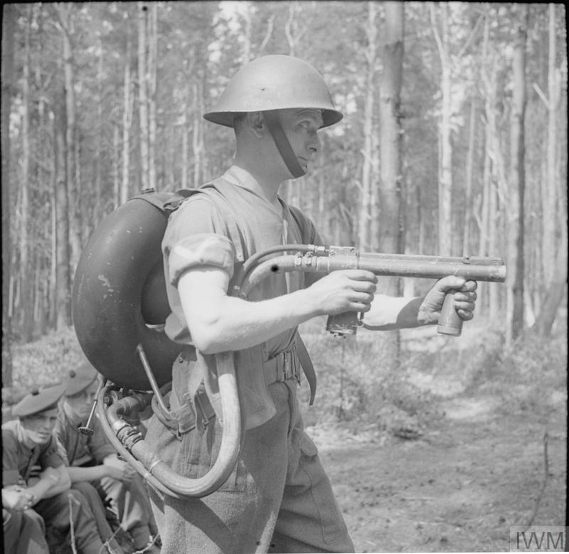 World War II in Pictures: Flamethrowers of World War II