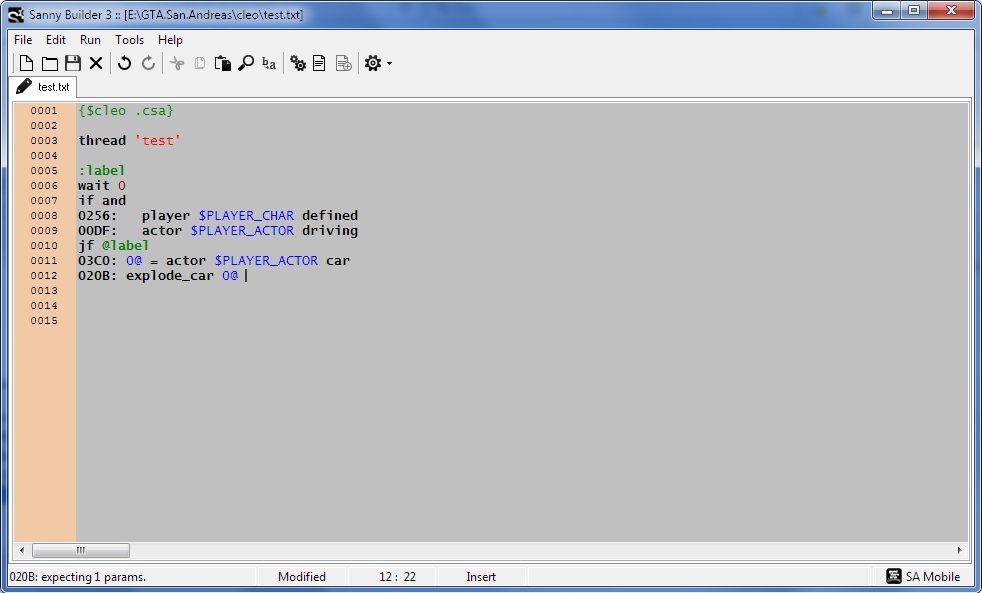 Cara Membuat Script Cleo GTA SA Android