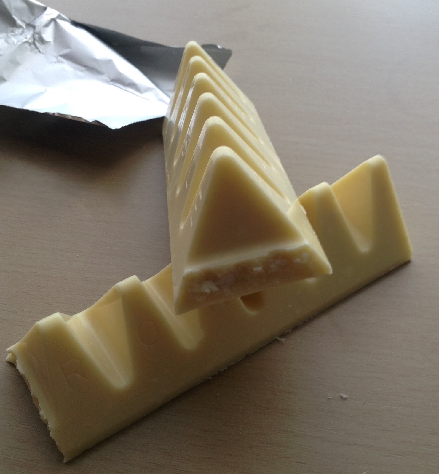Toblerone White Chocolate Bar Review