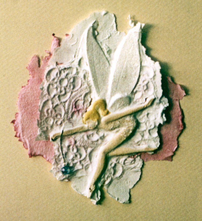 Cheryl Stevenson, Artist: More Handmade Paper Cast on a 3-Dimensional ...