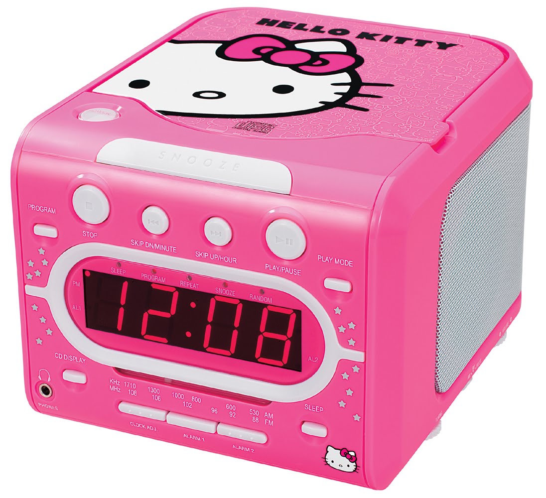 Gift Guide: SPARKLEBEE HELLO KITTY ALARM CLOCK