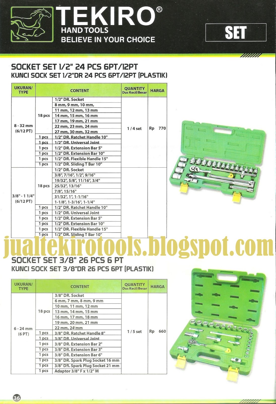 Tekiro Hand Tools: Sets Tekiro Tools | Di jual | Termurah | Suplier ...