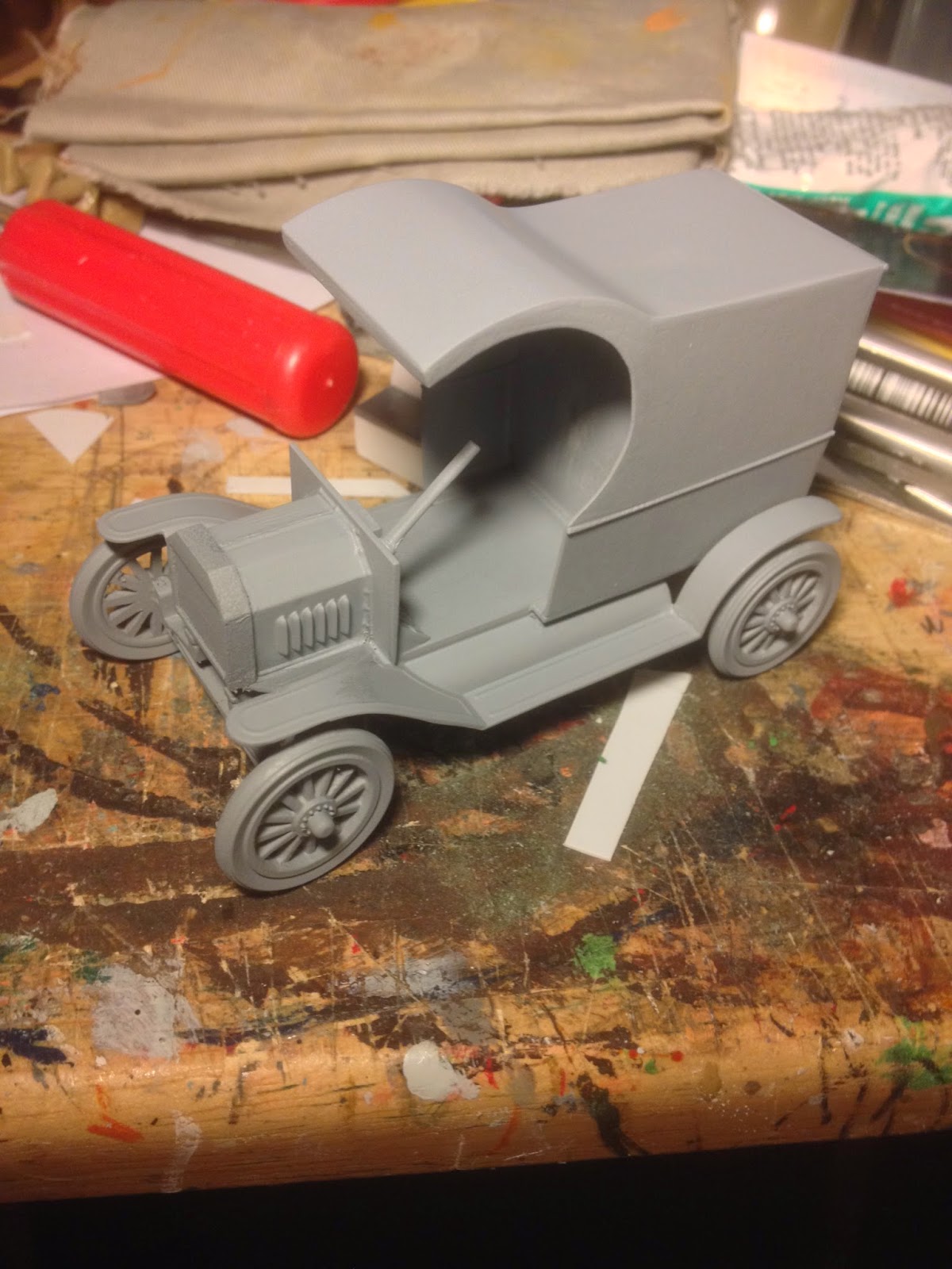 Scale Model Workbench: Ford model T conversion