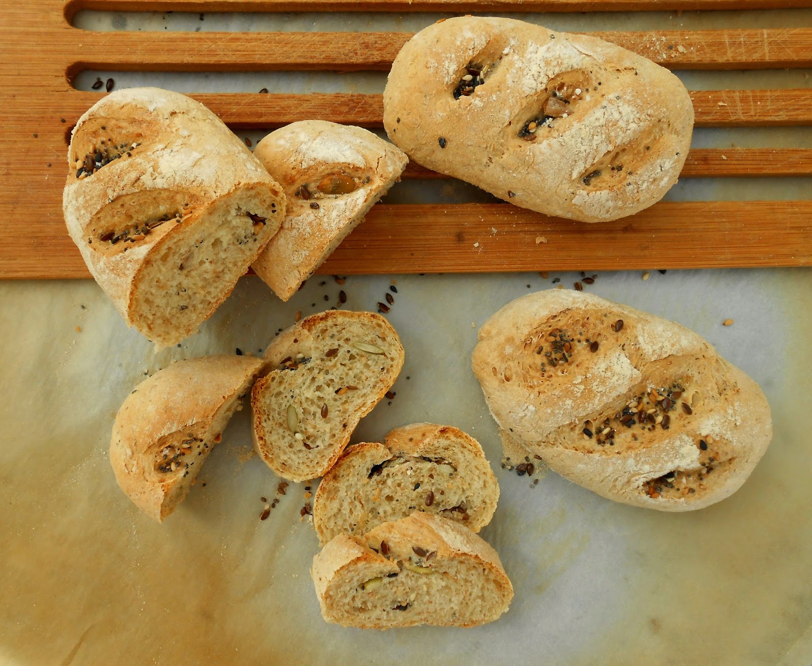 Pan integral con semillas | Mi mundo pinkcake