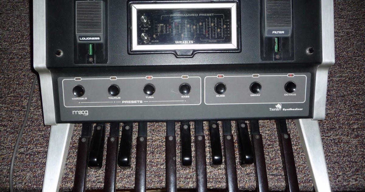 MATRIXSYNTH: Original Moog Taurus Pedals SN 2052