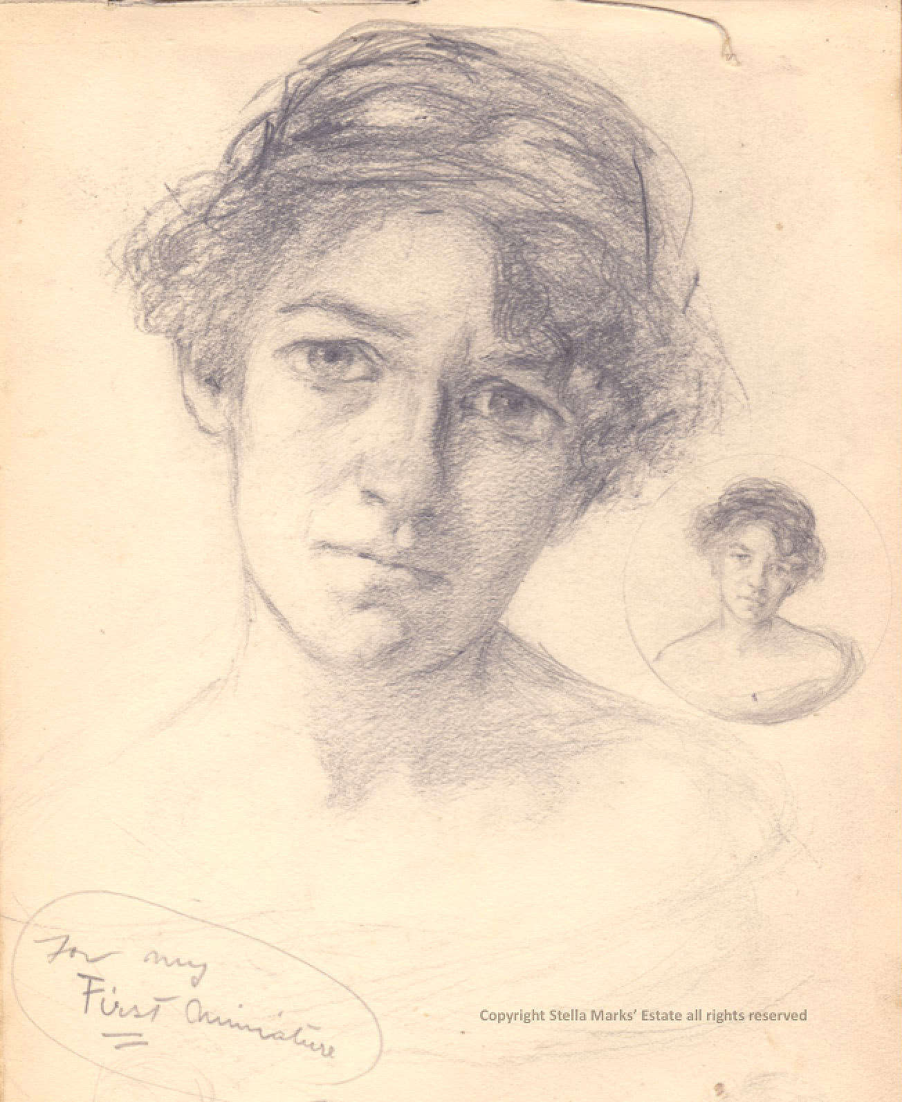 A Private Portrait Miniature Collection: THE CELEBRITY OF STELLA MARKS ...