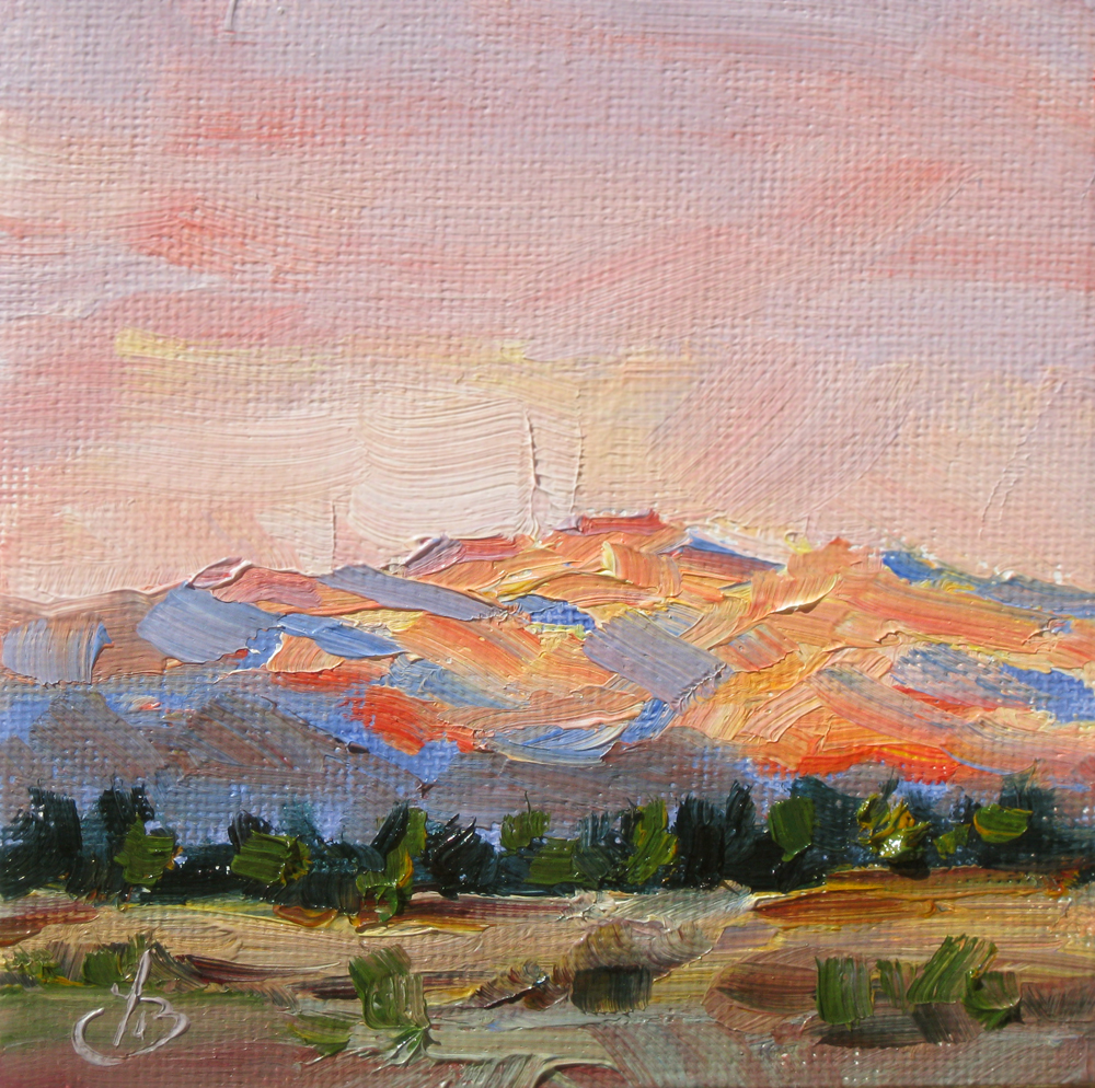 [TOM BROWN FINE ART] $1 TOM BROWN ORIGINAL OIL PAINTING, SUMMER STUDIO SALE