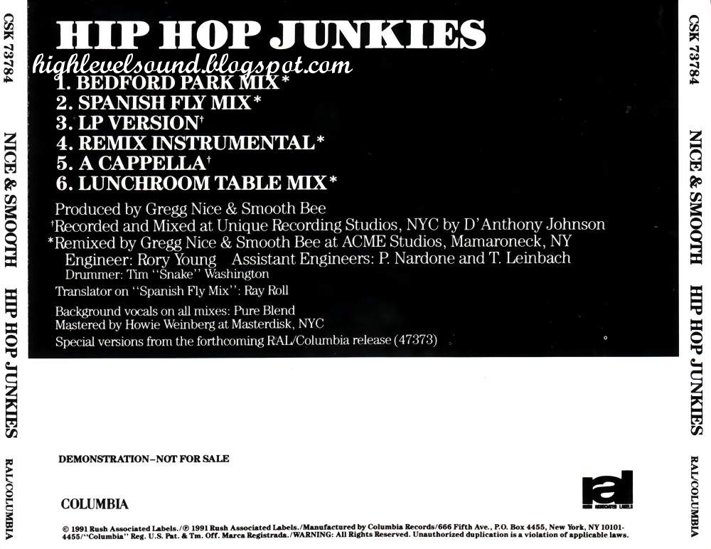 highest level of music: Nice & Smooth - Hip Hop Junkies-(Promo_CDM ...