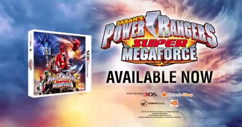 Power Rangers Super Megaforce 3DS Game Launch Trailer - JEFusion