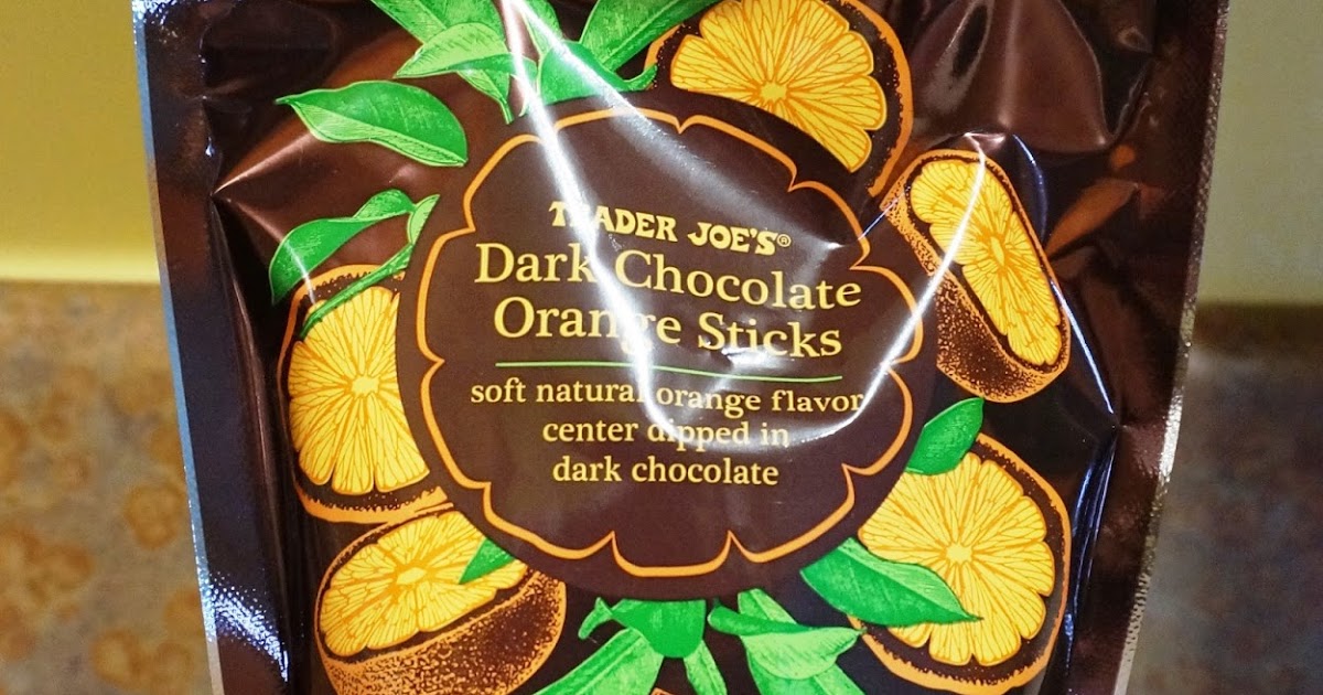 Exploring Trader Joe's: Trader Joe's Dark Chocolate Orange Sticks