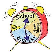 English Activities : Atividade de leitura em inglês (daily routine)