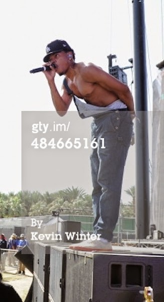Celeb Saggers: Chance The Rapper Sagging in Dungarees