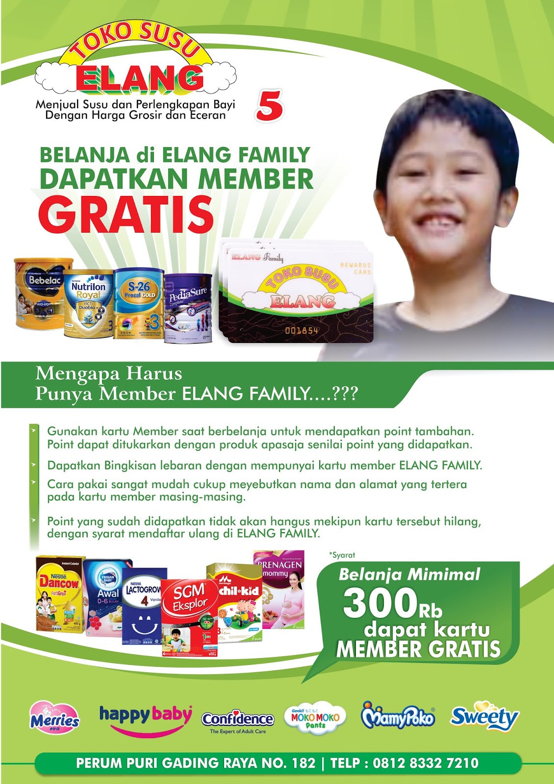 Brosur Pemasaran Toko Elang - Agen87