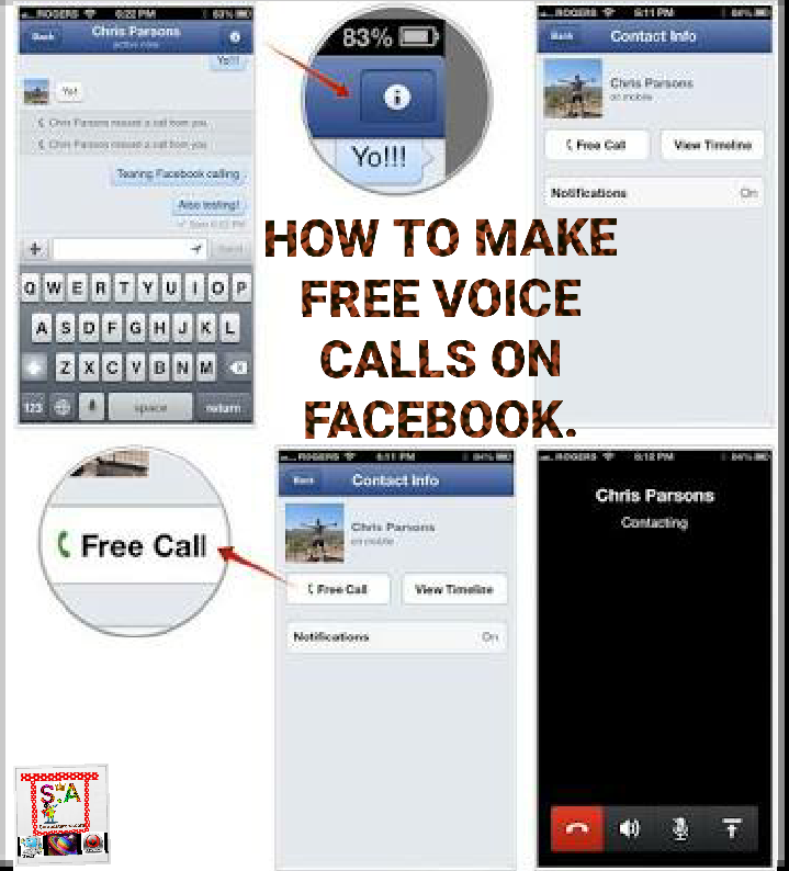 Info: How to Make Free Voice Call on Facebook.