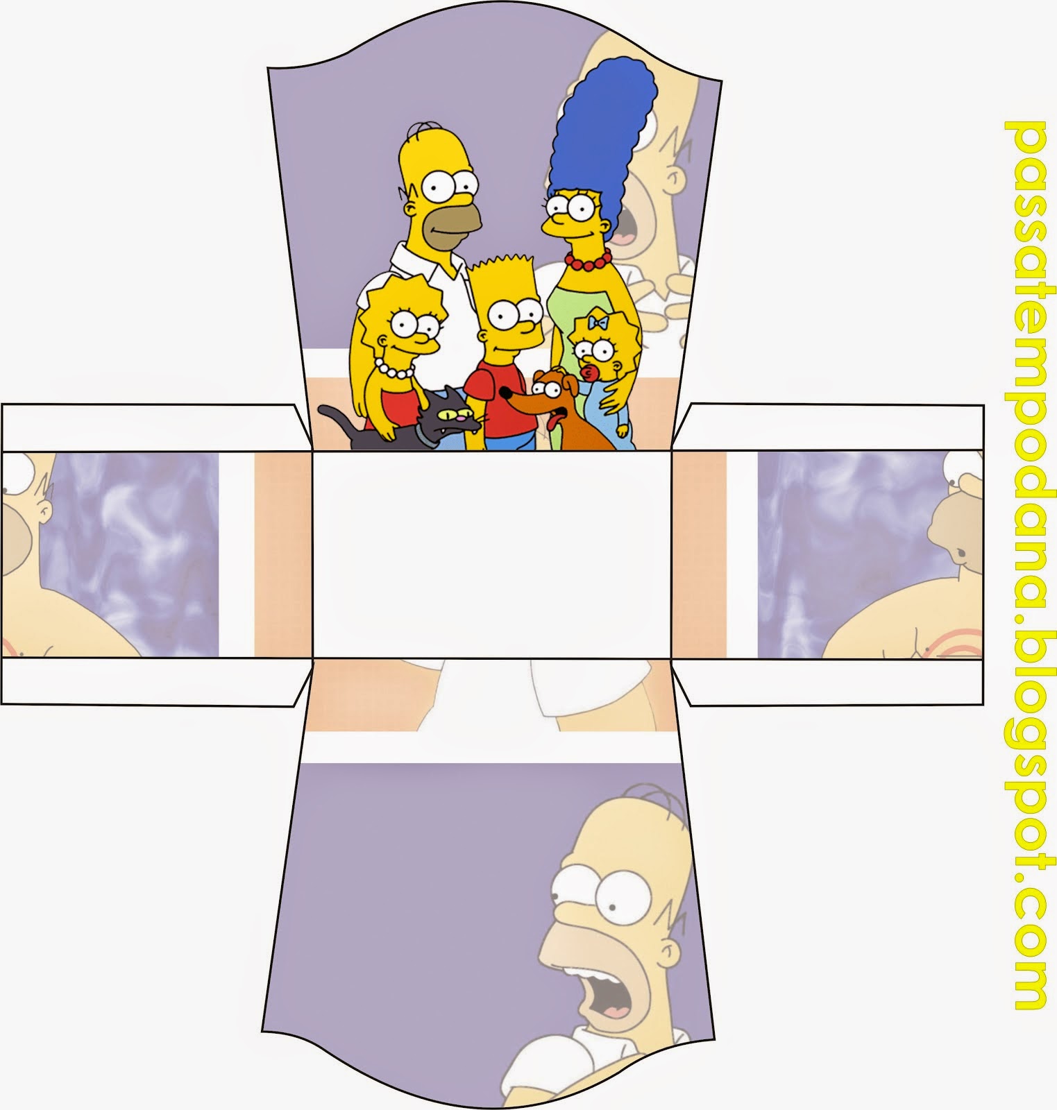 The Simpsons: Free Printable Boxes. - Oh My Fiesta! in english